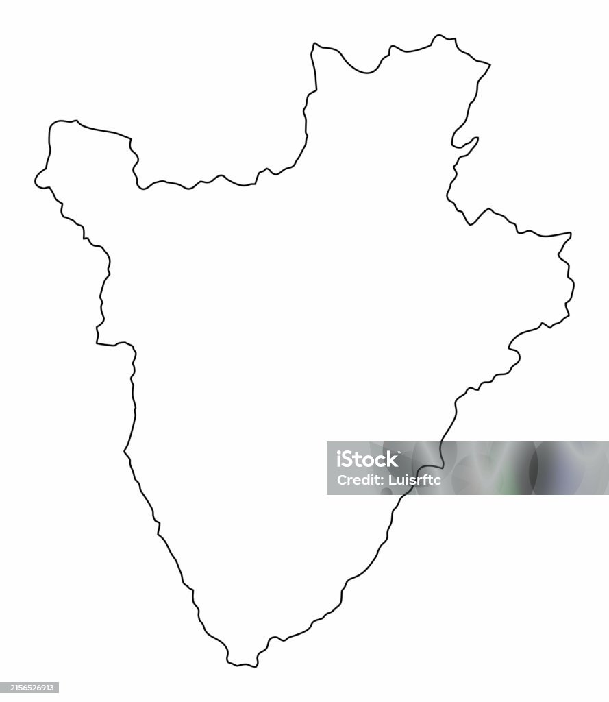 Burundi Outline Map Stock Illustration - Download Image Now - Abstract ... Burundi Outline Map Stock Illustration - Download Image Now - Abstract ...