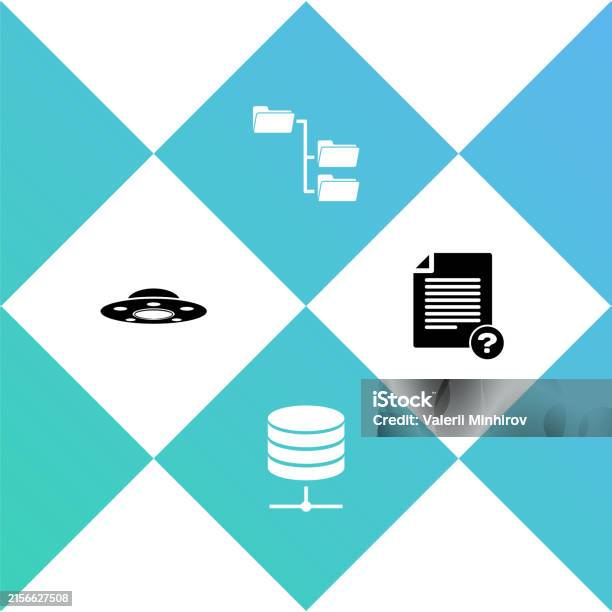 Set Ufo Flying Spaceship Server Data Web Hosting Folder Tree And ... Set Ufo Flying Spaceship Server Data Web Hosting Folder Tree And ...