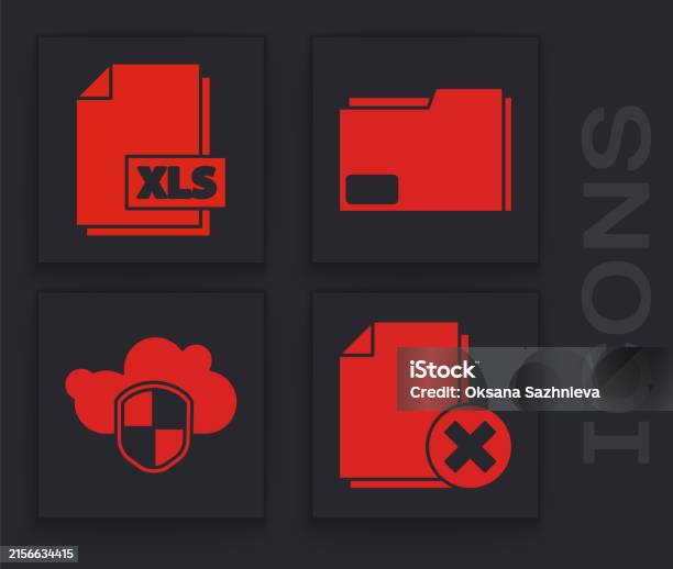 Set Delete File Document Xls File Document Document Folder And Cloud ... Set Delete File Document Xls File Document Document Folder And Cloud ...