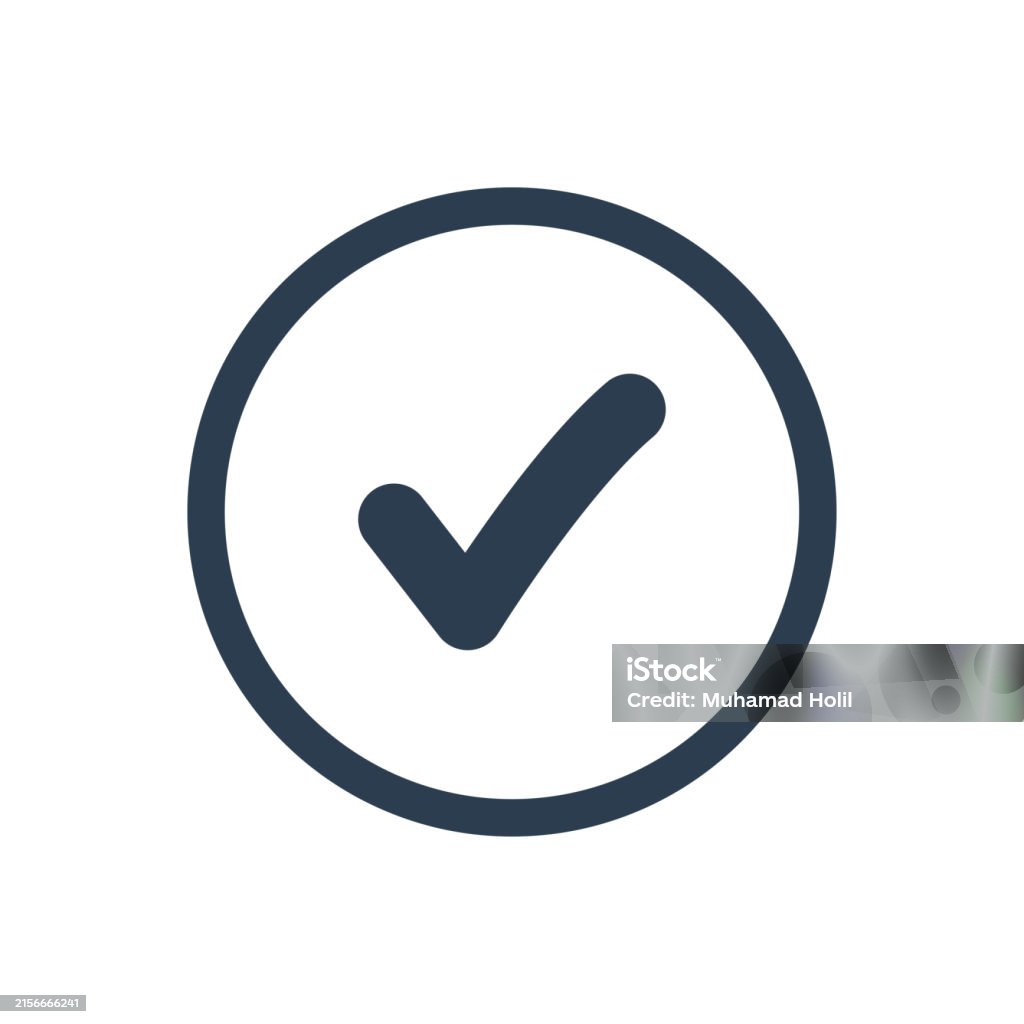 Accept Approved Check Mark Icon Vector Stock Illustration - Download ... Accept Approved Check Mark Icon Vector Stock Illustration - Download ...