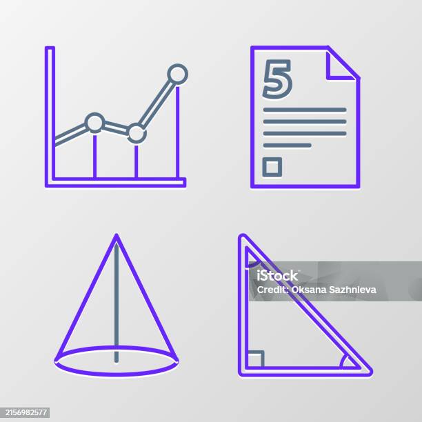 Atur Garis Segitiga Matematika Gambar Geometris Kerucut Tes Atau Lembar ... Atur Garis Segitiga Matematika Gambar Geometris Kerucut Tes Atau Lembar ...