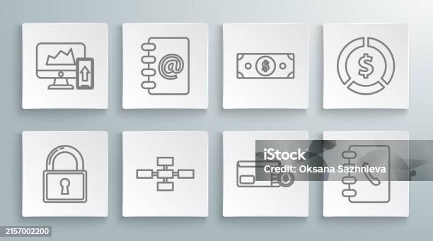 Vetores de Definir Linha Lock Hierarquia De Negócios Organograma ... Vetores de Definir Linha Lock Hierarquia De Negócios Organograma ...