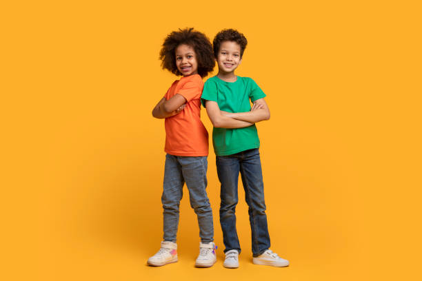 Free Stock Photo of Two Kids Standing Together | Download Free Images ...