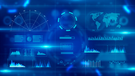 Hud The World Digital Data Cyber Technology Background Stock Photo ... Hud The World Digital Data Cyber Technology Background Stock Photo ...