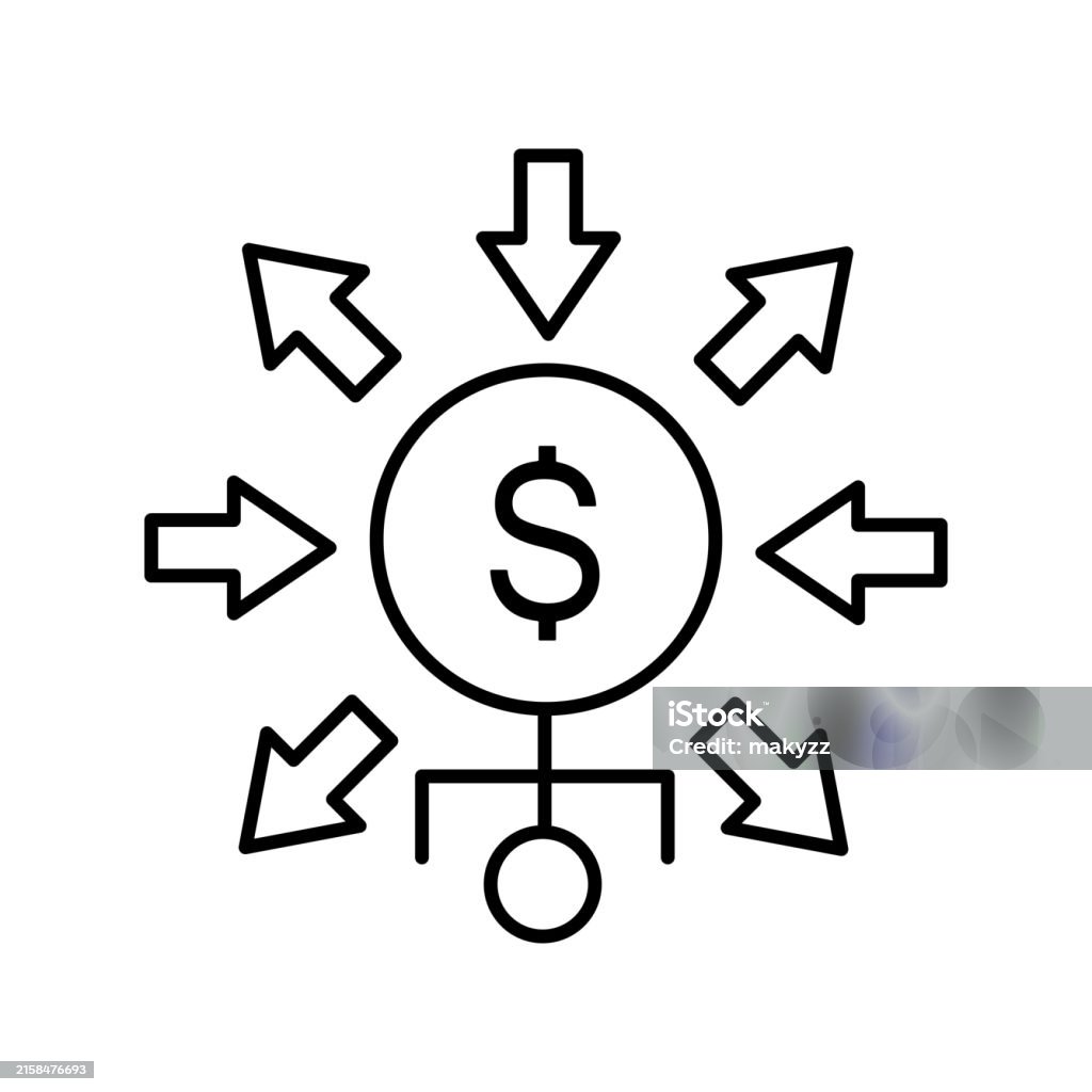 Ilustración de Icono De Esquema De Concepto De Presupuesto Icono De ... Ilustración de Icono De Esquema De Concepto De Presupuesto Icono De ...