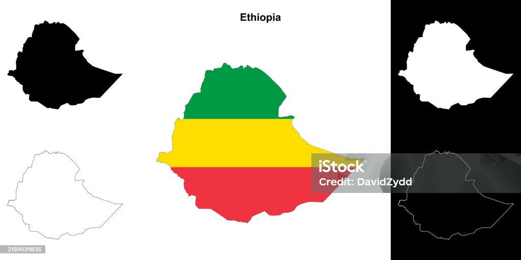 Ethiopia Blank Outline Map Set Stock Illustration - Download Image Now ... Ethiopia Blank Outline Map Set Stock Illustration - Download Image Now ...