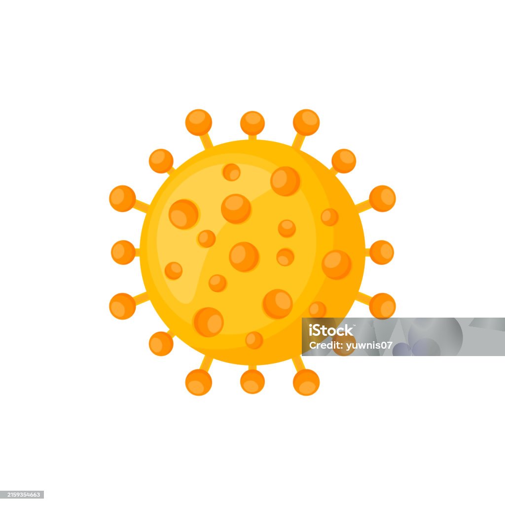 Hepatitis B Virus Icon Clipart Vector Illustration Stock Illustration Download Image Now