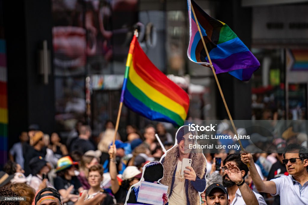 Crowds Of People At The 2024 Annual Pride Parade In Downtown Toronto Toronto Canada Jun 30 2024