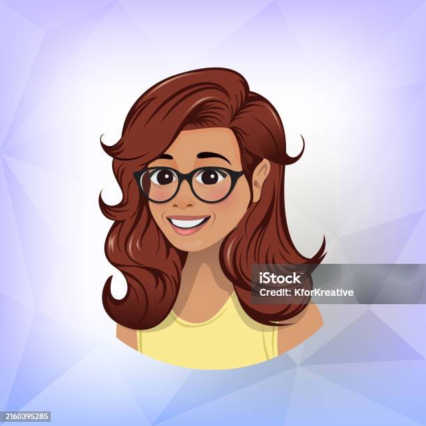 Girl With Red Hair Vector Illustration Stock Illustration Download