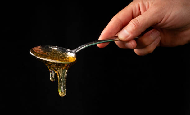 Free Stock Photo of Honey dripping from spoon close-up | Download Free ...