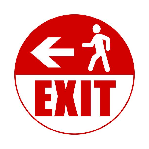 Free Stock Photo of Exit Sign | Download Free Images and Free Illustrations
