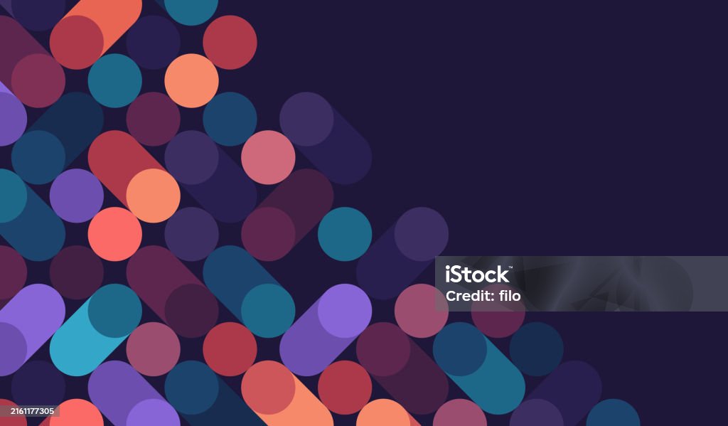 Modern Data Node Digital Abstract Pixel Background Stock Illustration