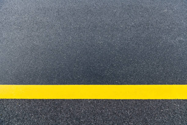 Free Stock Photo of Minimalistic urban street with yellow lines ...