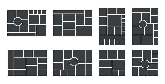 Kisi Moodboard Template Kolase Latar Belakang Papan Suasana Hati Atur