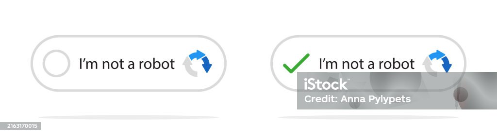 Recaptcha Illustration Captcha Buttons Recaptcha Buttons Website Protection Captcha Code Captcha