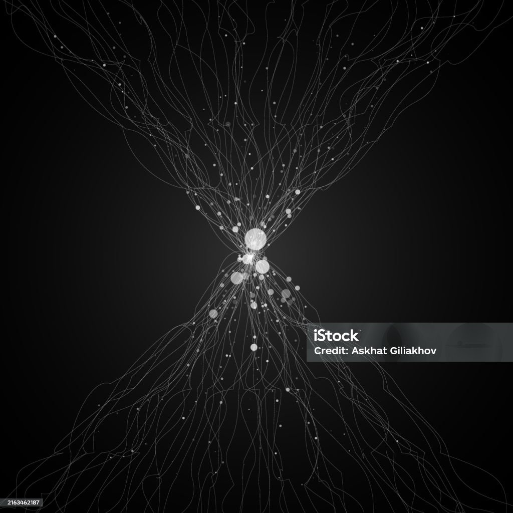 Big Data Visualization Stock Illustration Download Image Now Abstract Analyzing Artificial 2671