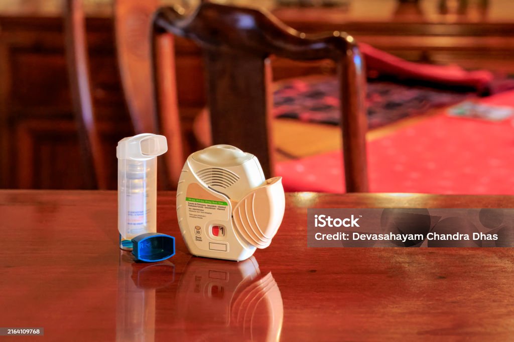 Medicinal Inhalers Used In Treating Asthmatic And Copd Patients Around ... Medicinal Inhalers Used In Treating Asthmatic And Copd Patients Around ...