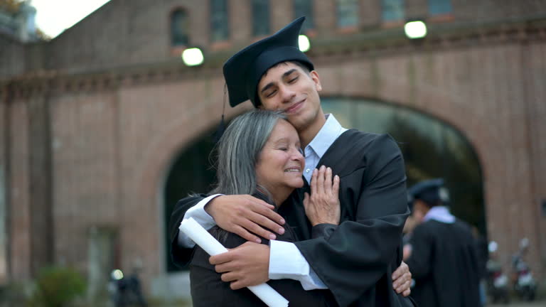 110 Mom With Son Graduation Stock Videos And Royalty Free Footage Istock