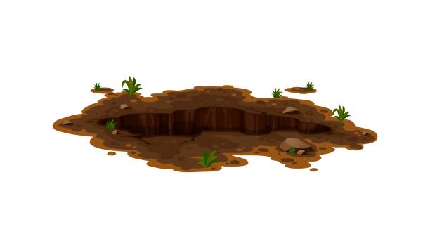 Mud pit Clipart Vector PNG , SVG, EPS, PSD, AI
