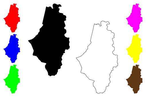 Caguas Municipality Map Vector Illustration Scribble Sketch Caguas Map ... Caguas Municipality Map Vector Illustration Scribble Sketch Caguas Map ...
