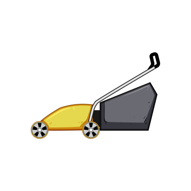 80 Robot Cut Grass Stock Illustrations Royalty Free Vector Graphics