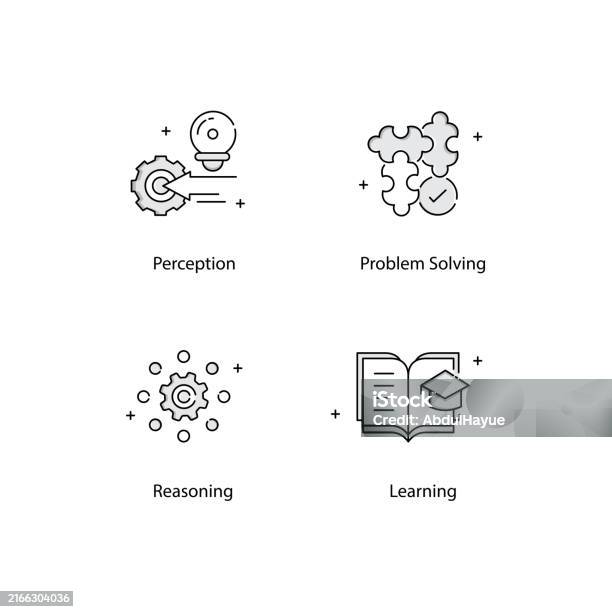 Ai Architecture And Machine Learning Icons Neural Networks Deep ... Ai Architecture And Machine Learning Icons Neural Networks Deep ...