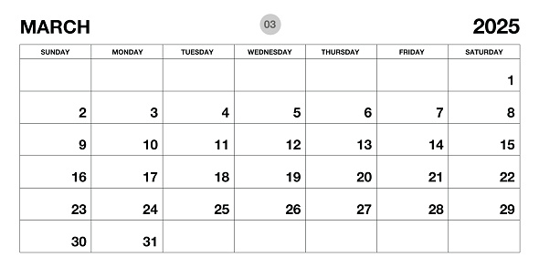 Template Perencana Tahun Maret 2025 Template Kalender 2025 Perencana ... Template Perencana Tahun Maret 2025 Template Kalender 2025 Perencana ...