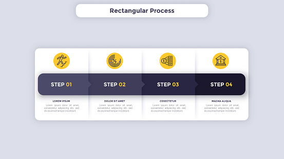 Rectangular Process Template For Business Analytics Performance ... Rectangular Process Template For Business Analytics Performance ...