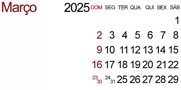 Calendar Of March 2025 In Portuguese Third Month Of The Year Image With ... Calendar Of March 2025 In Portuguese Third Month Of The Year Image With ...