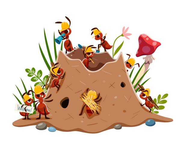 1400 Ant Hill Stock Illustrations Royalty Free Vector Graphics