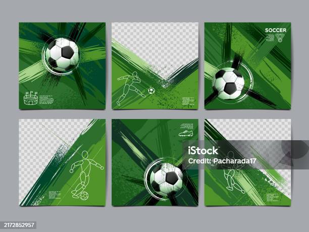 Desain Template Sepak Bola Spanduk Sepak Bola Desain Tata Letak