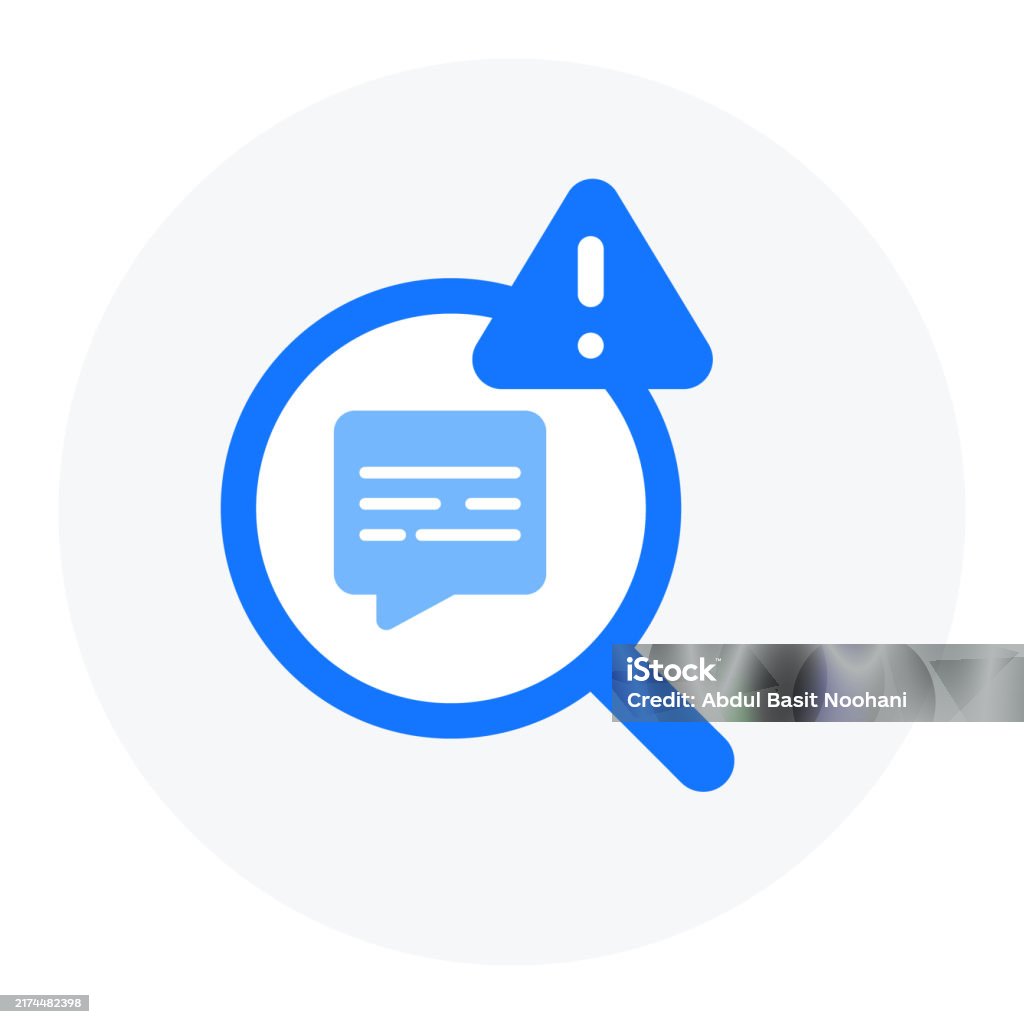 Erroridentificationeps Icon Design Representing Ai Error Detection System Monitoring Bug