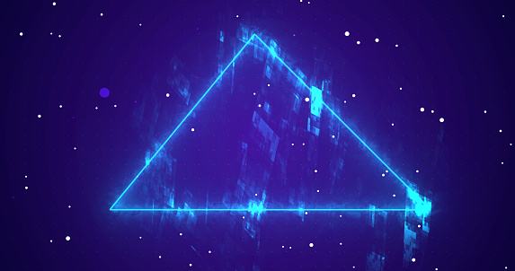 Triangular Cyber Security Bigdata Connectivity Fractal Particle Loop