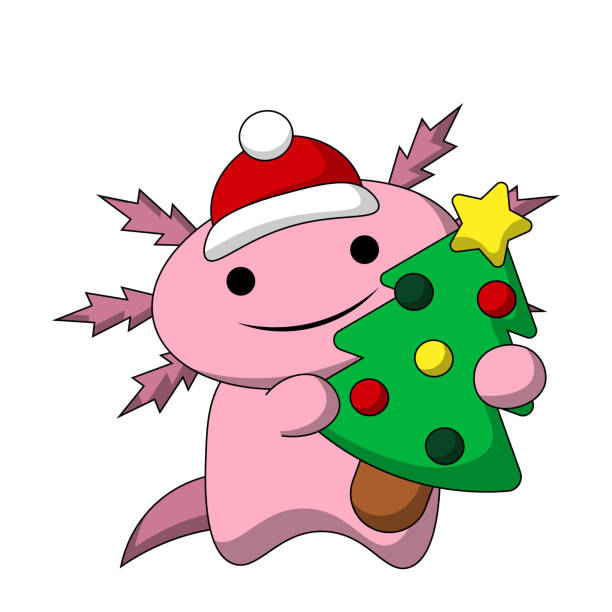 Download Lizard, Christmas, Santa Hat. Royalty-Free Stock Illustration ...