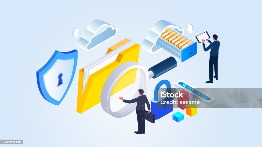 Data And File Security Protection Network Databases File Management