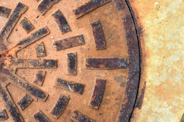 Free picture: rust, metal, manhole cover, texture