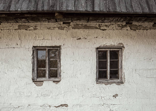Free picture: rural, village, vintage, windows, roof, house, garage ...