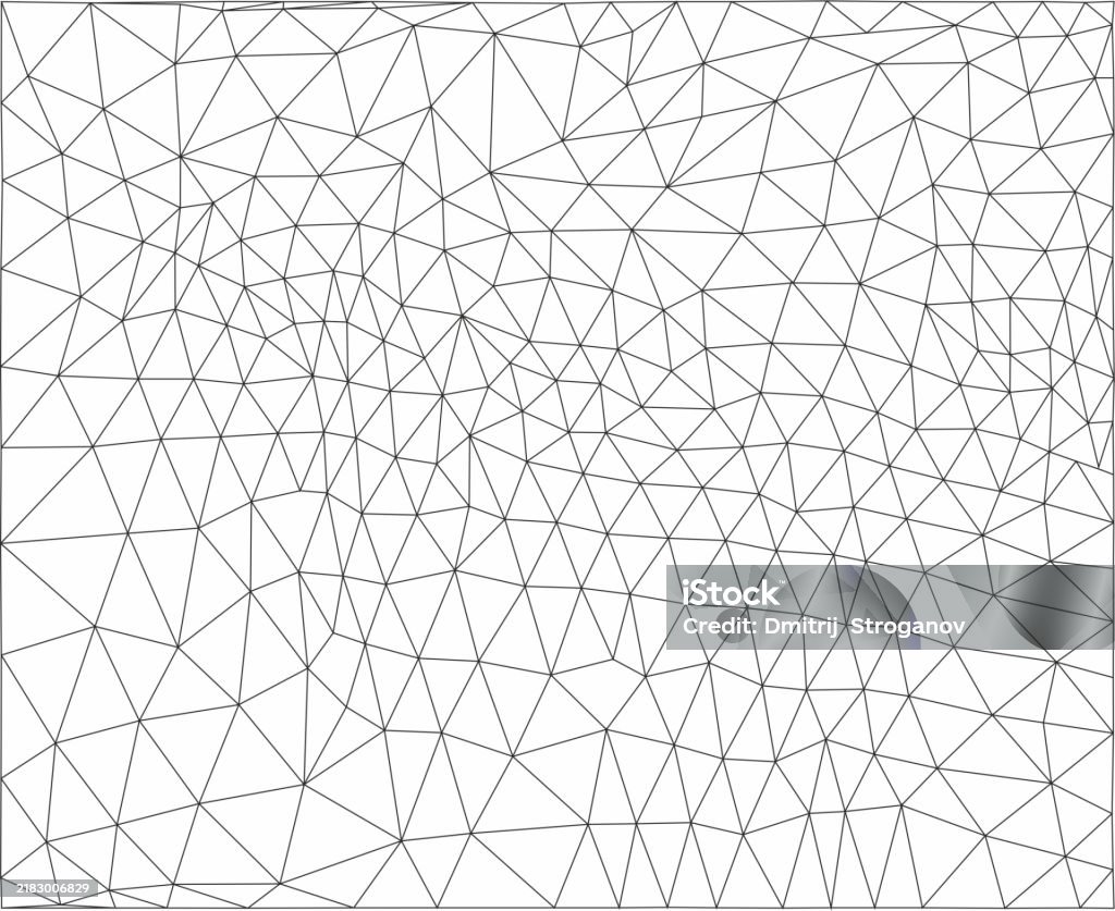 Latar Belakang Segitiga Geometris Poligonal Abstrak Poligon Pola Putih