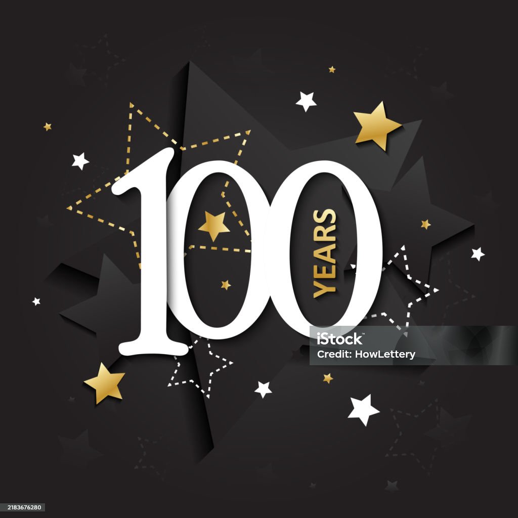Vetores de 100 Anos De Banner De Tipografia Preto E Dourado e mais ... Vetores de 100 Anos De Banner De Tipografia Preto E Dourado e mais ...