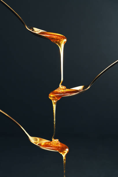 Free Stock Photo of Honey dripping from spoon close-up | Download Free ...