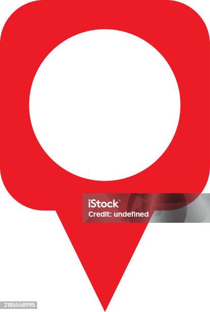 Map Pin Icon Pointer Navigation Symbol Flag Mark Place Location