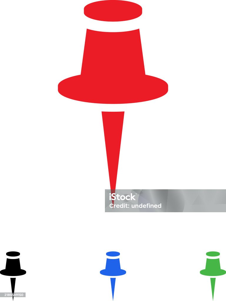 Map Pin Icon Pointer Navigation Symbol Flag Mark Place Location