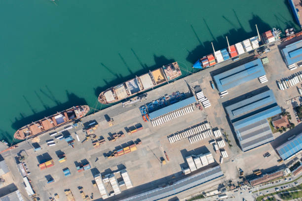 Free Stock Photo of Aerial View of Boats Docked at a Dock | Download ...