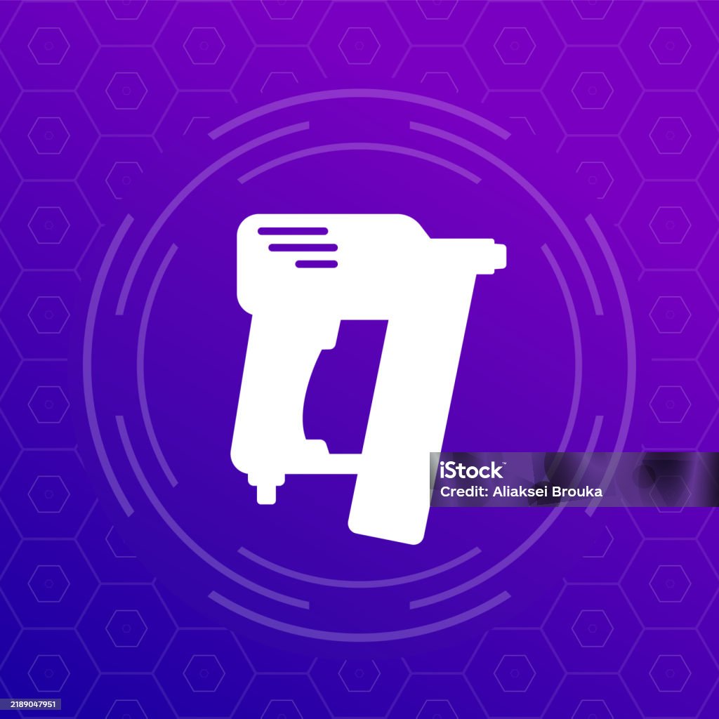 Nailer Pneumatic Nail Gun Vector Icon Stock Illustration - Download ... Nailer Pneumatic Nail Gun Vector Icon Stock Illustration - Download ...
