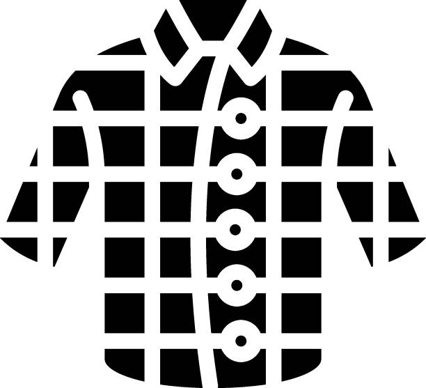 70 Flannel Shirt Icon Stock Illustrations Royalty Free Vector