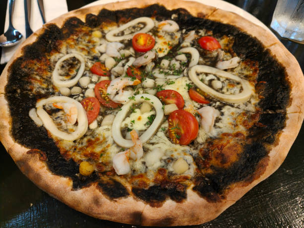 Squid Ink Pizza