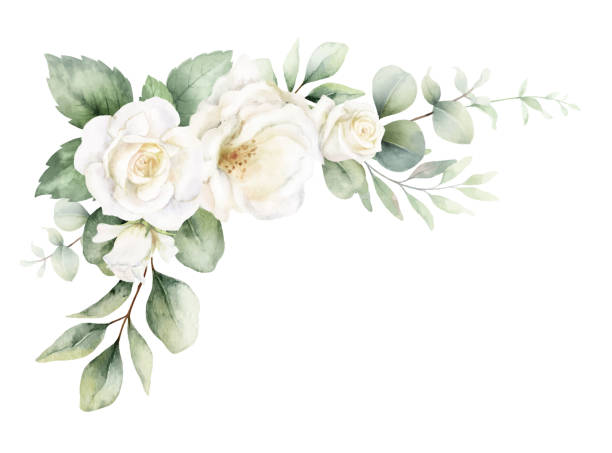 wedding flower vector