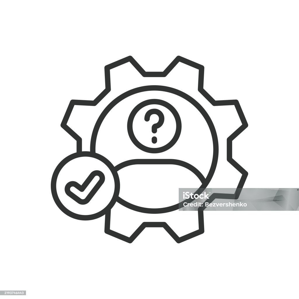 Anonymous Authentication Icon In Line Design Anonymous Login User