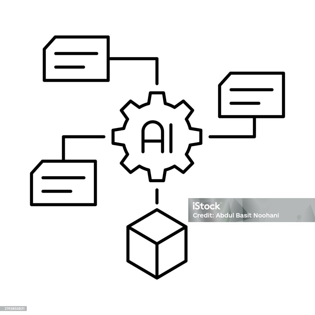 Predictive Modeling Ai And Connections Representing Forecasting With