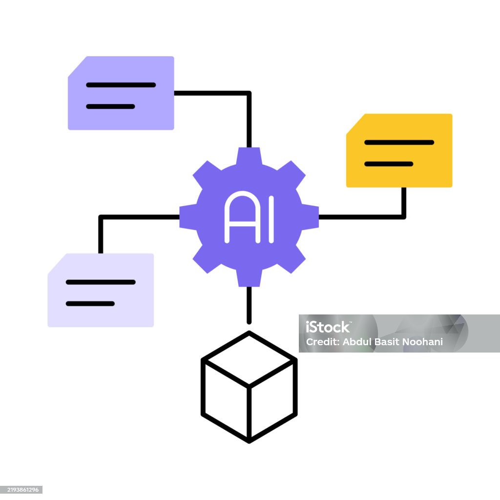 Predictive Modeling Ai And Connections Representing Forecasting With